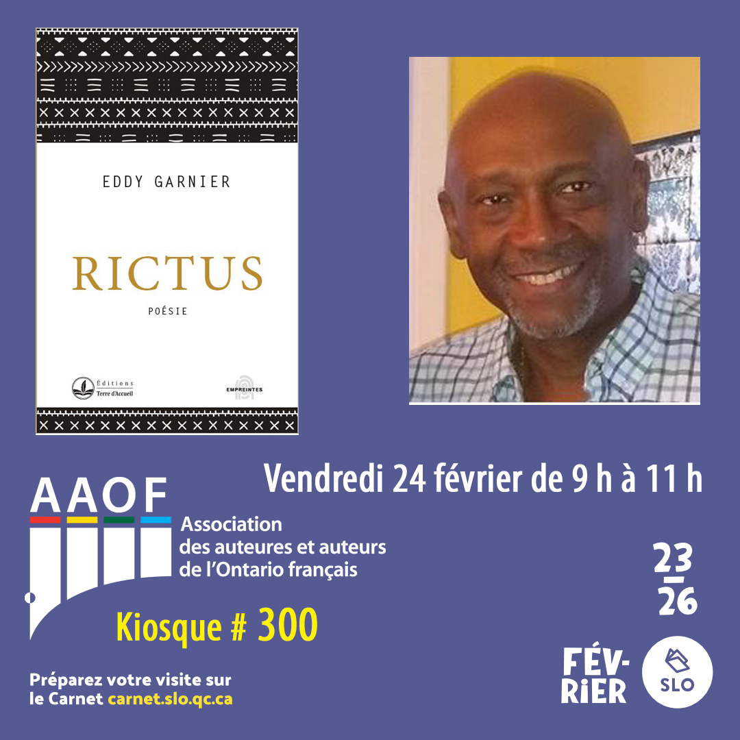 EDDY GARNIER – Je suis obsédé par le bien-être de la postérité ...
